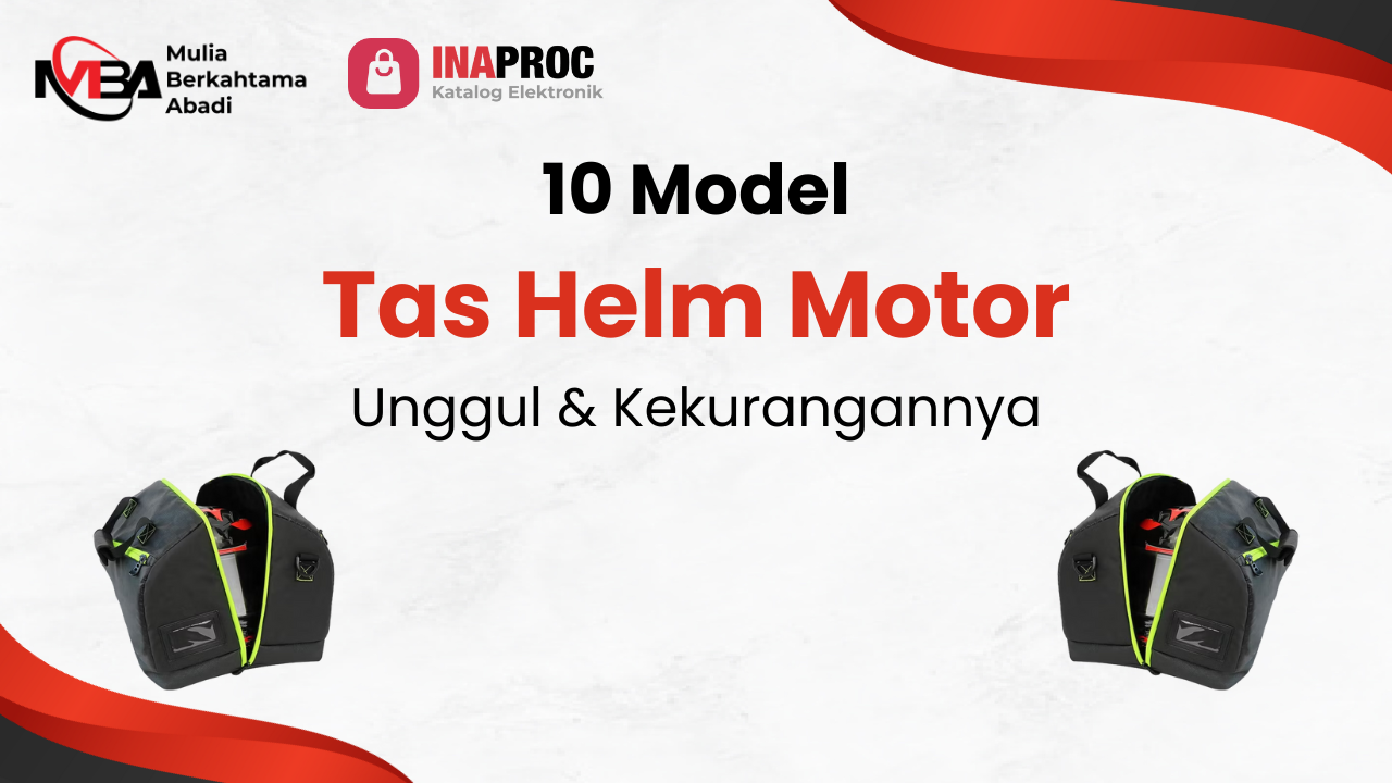 Tas Helm Motor: 10 Model Unggul & Kekurangannya