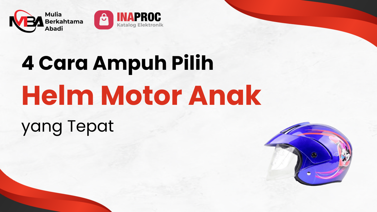Helm Motor Anak: 4 Cara Ampuh Pilih yang Tepat