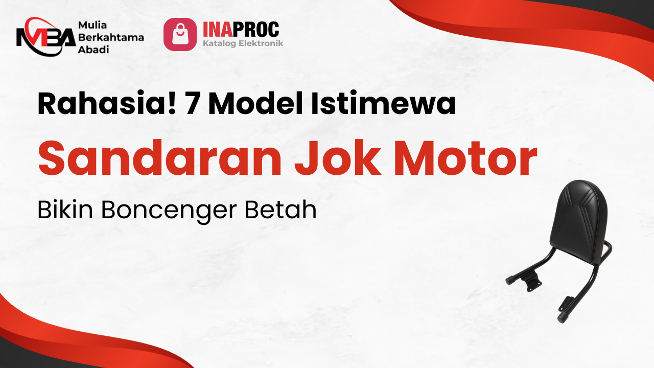 Sandaran Jok Motor: 7 Model Terbaik Bikin Boncenger Betah
