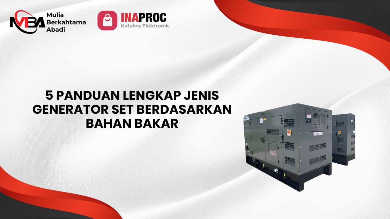 5 Panduan Memilih Jenis Genset: Diesel, Bensin, & Gas